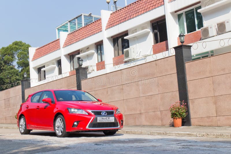 Lexus CT 200h Hybrid Car 2014 Editorial Stock Image - Image of ...