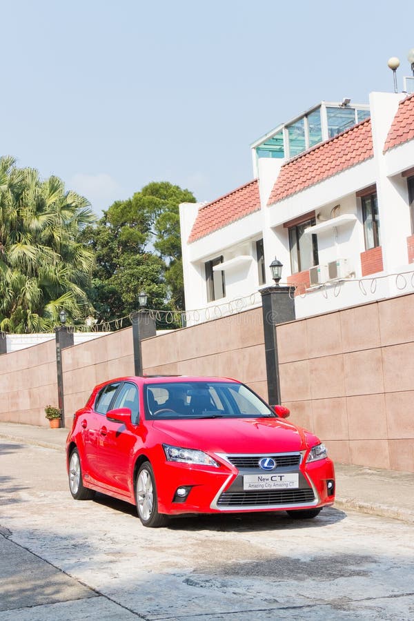 Lexus CT 200h Hybrid Car 2014 Editorial Stock Image - Image of luxury ...