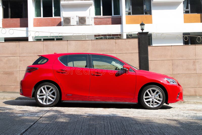 Lexus CT 200h Hybrid Car 2014 Editorial Stock Image - Image of ...