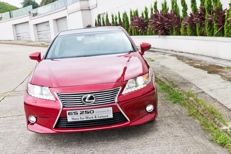 Lexus ES 250 Sedan 2013 Model Editorial Stock Photo - Image of lexus ...