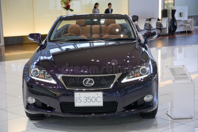 2017 Lexus is 350. Japan editorial photography. Image of flown - 85690342