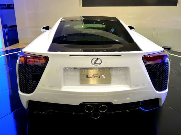 Lexus LFA editorial stock photo. Image of design, dhabi - 17402513