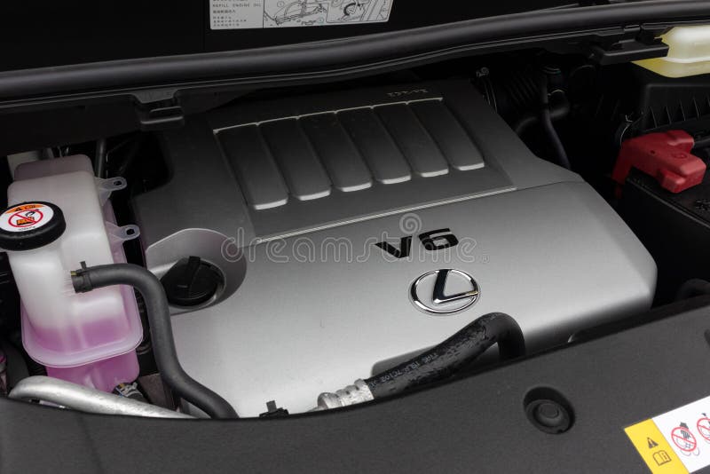 Lexus LM350 Engine editorial stock photo. Image of automotive - 196922528