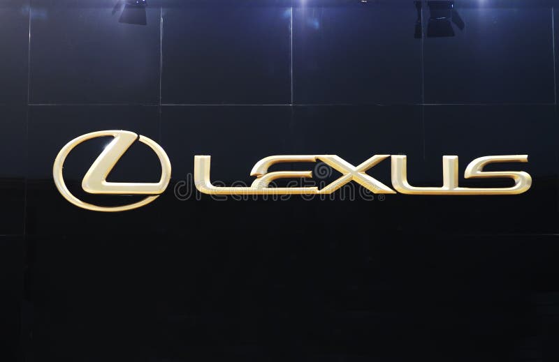 Lexus logo editorial image. Image of manufacturer, drives - 16266110