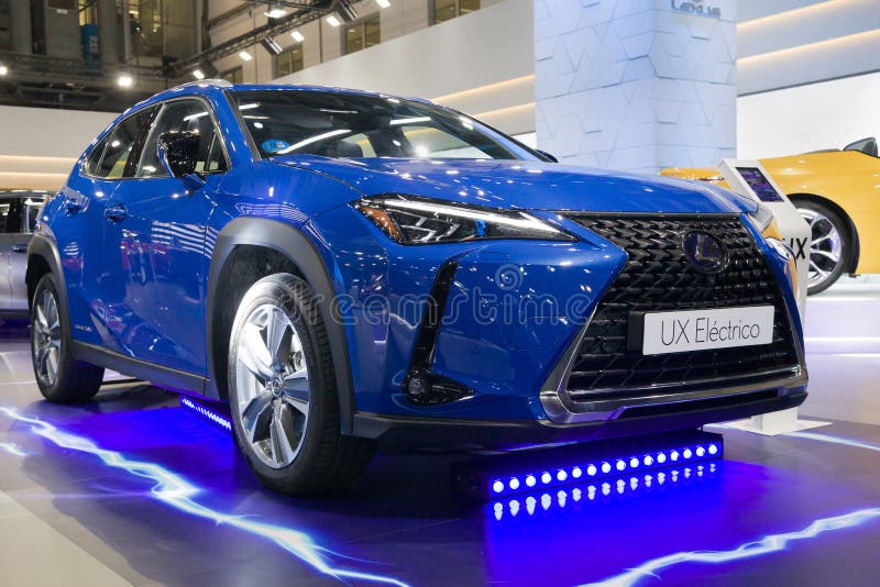 Lexus UX 300e at Automobile Barcelona 2021 Editorial Stock Photo ...