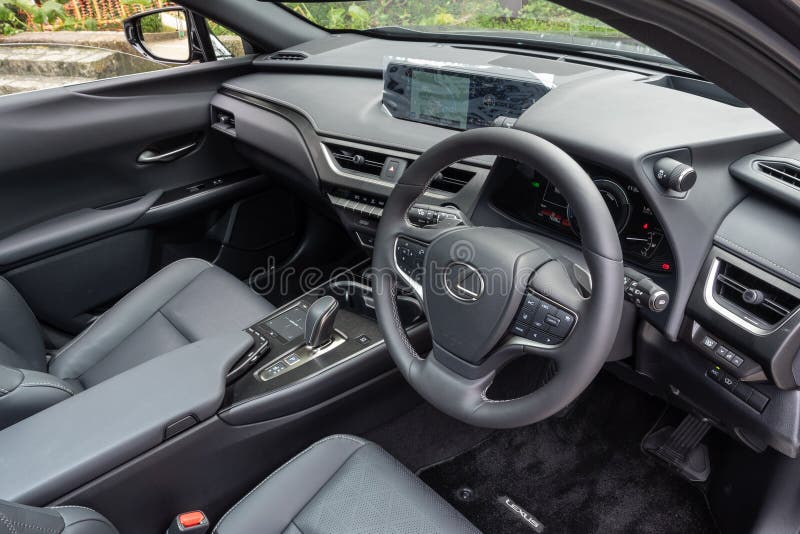 Lexus UX300e 2022 interior editorial photography. Image of hybrid ...