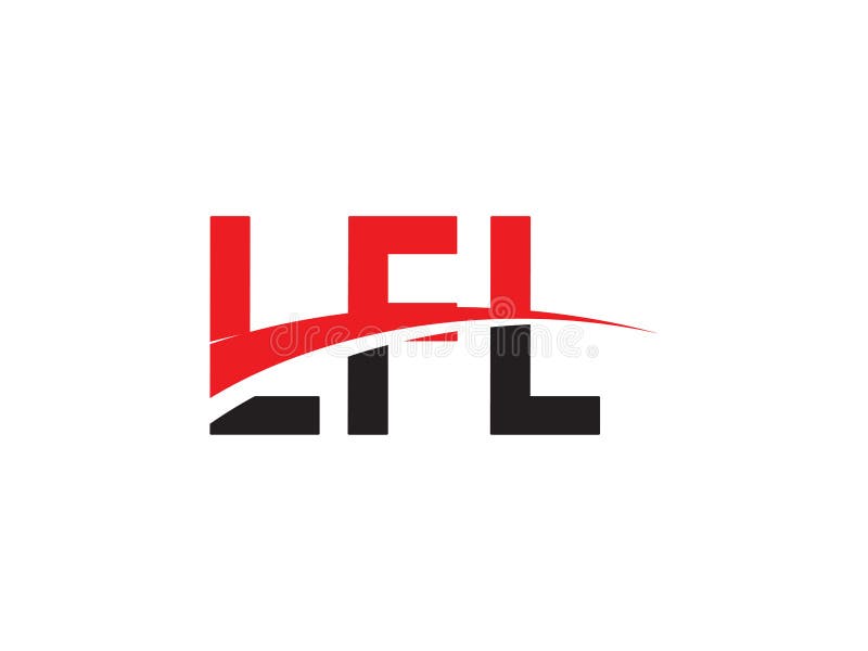 LFL Letter Initial Logo Design Stock Vector - Illustration of monogram ...