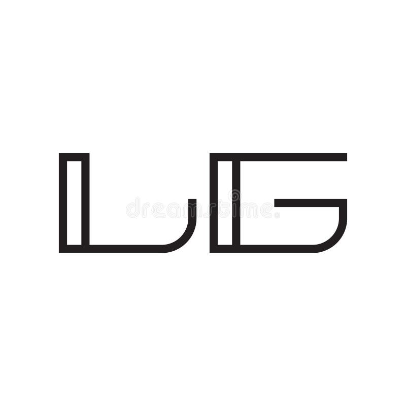 Lg Calligraphy Logo Stock Illustrations – 339 Lg Calligraphy Logo Stock ...