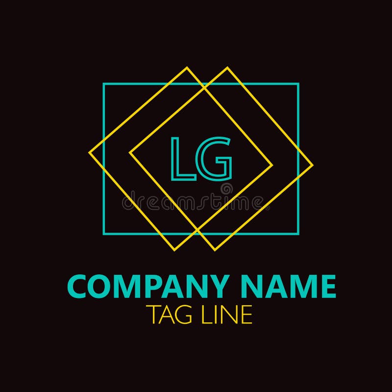 Lg Letter Logo Design Stock Illustrations – 1,357 Lg Letter Logo Design ...