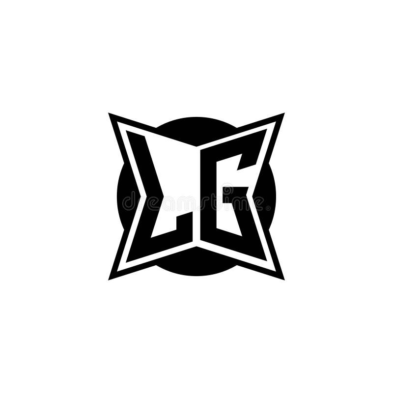 LG Logo Monogram Geometric Modern Design Stock Vector - Illustration of ...