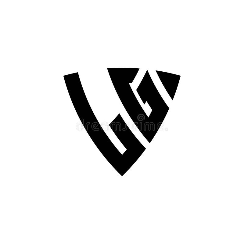 LG Logo Monogram Triangle Shield Style Stock Vector - Illustration of ... LG Logo Monogram Triangle Shield Style Stock Vector - Illustration of ...