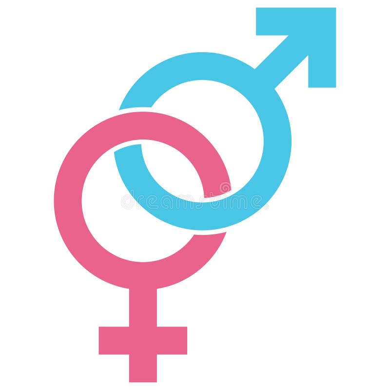 Gender Equality Sign of Humanities, Rainbow Sign of Freedom of Gender ...