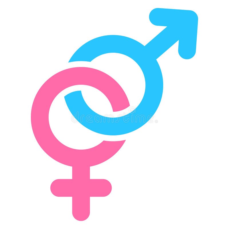 Gender Equality Sign of Humanities, Rainbow Sign of Freedom of Gender ...
