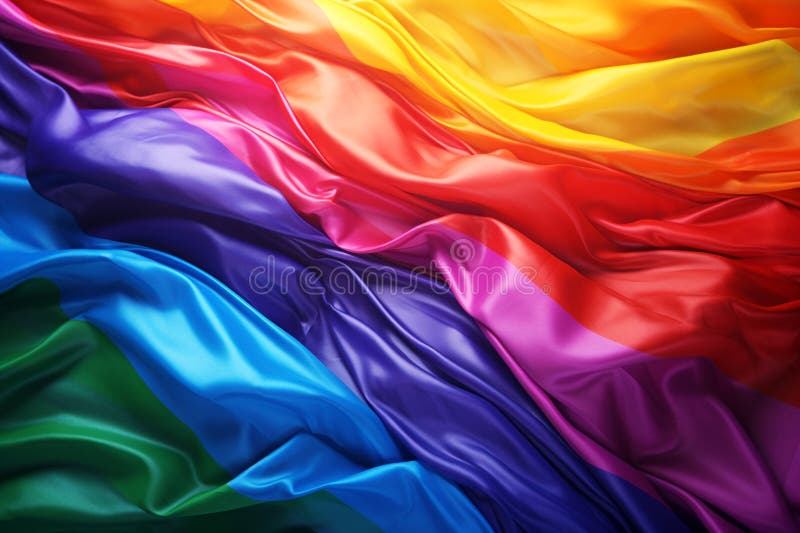 LGBT Colored Abstract Flag Background. Stock Image - Image of ...