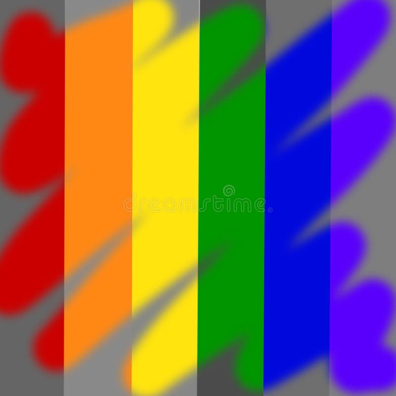 Lgbt colors stock illustration. Illustration of lgtb - 250029828