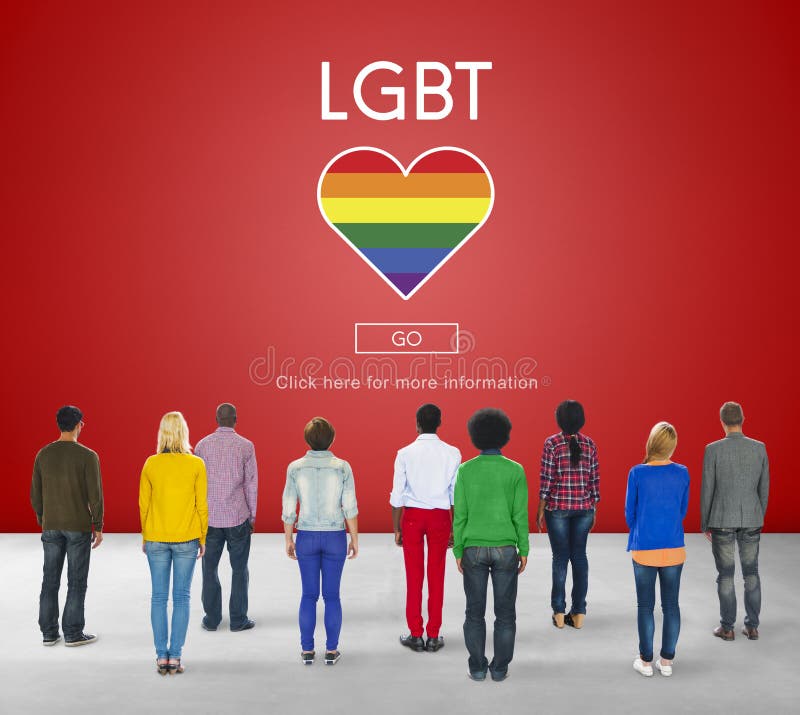 LGBT Community Sexual Rights Equality Concept Stock Image - Image of ...