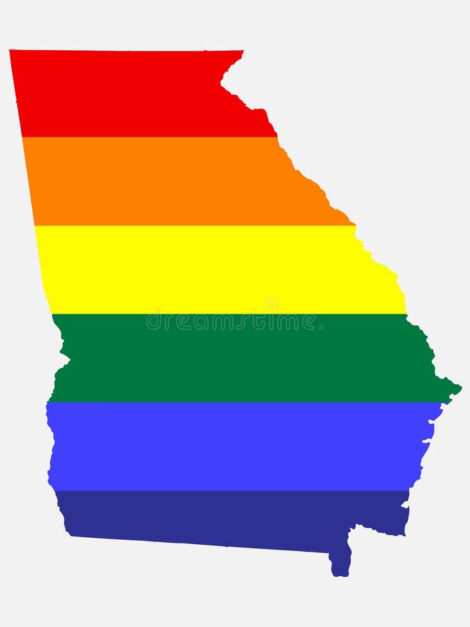 Lgbt Flag Map Of U S Stock Vector Illustration Of Business 164157305