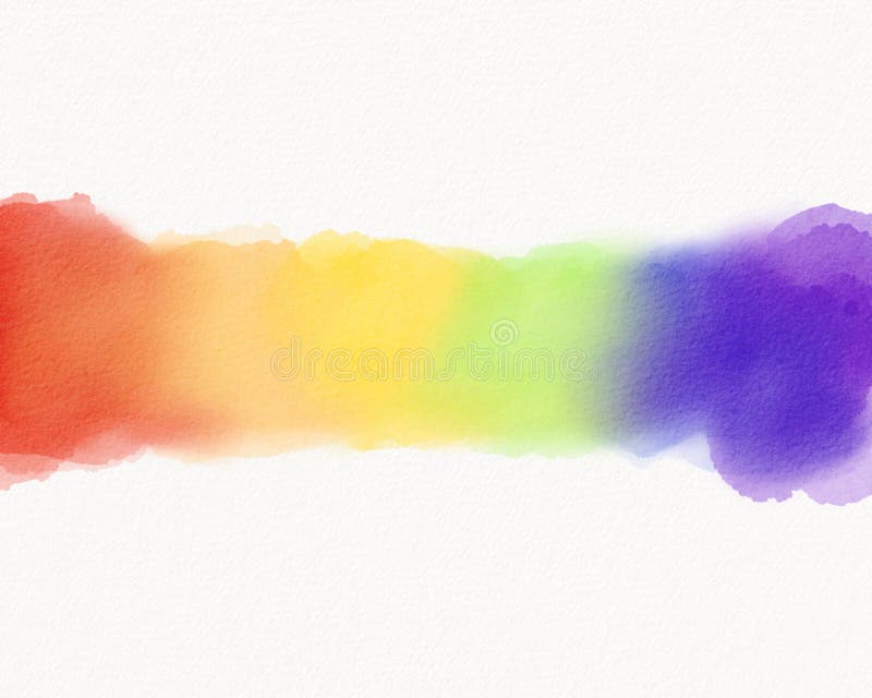 LGBT Pride Month Watercolor Texture Concept.Rainbow Background Stock ...