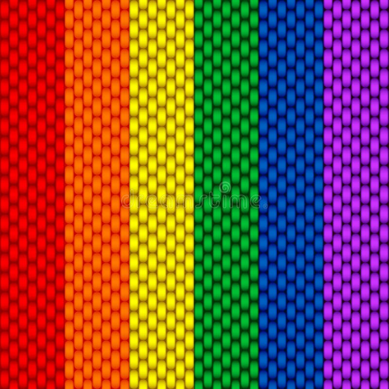 Gay Love Pattern Seamless Lgbt Background Vector Texture Stock Vector