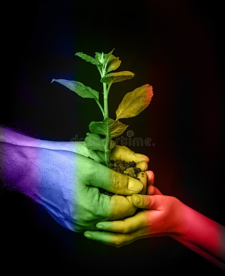 161 Hands Touching Rainbow Stock Photos - Free & Royalty-Free Stock ...