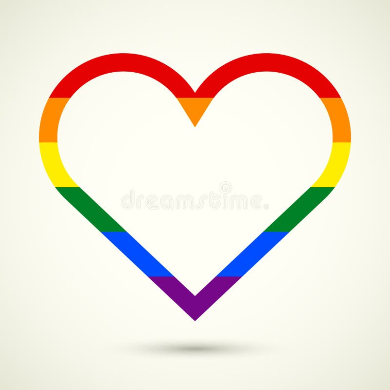Gay Font Rainbow Letters Lgbt Abc For Symbol Of Gays And Lesbians