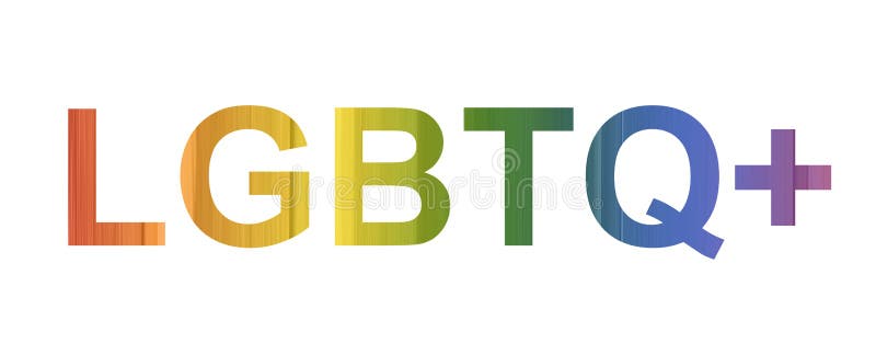 LGBTQ Plus Holding Hands Rainbow Flag Gay Pride Vector Template Design ...