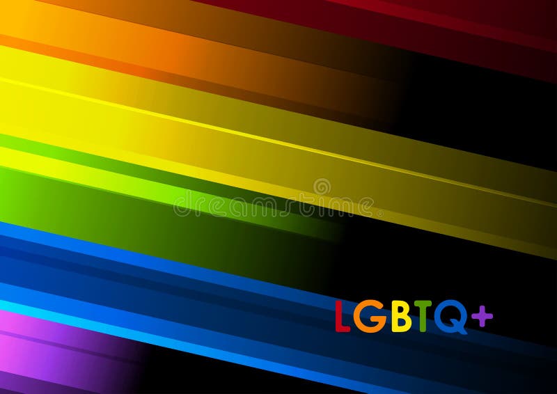 LGBTQ Pride Month Abstract Striped Vector Background Stock Vector ...