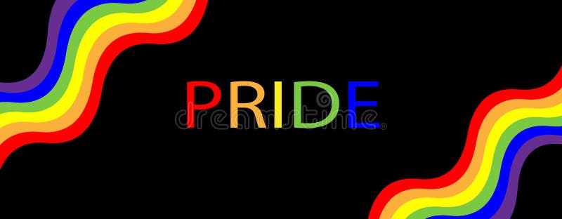 Lgbtq Pride Month Banner Rainbow Pride Month With Festival Parades