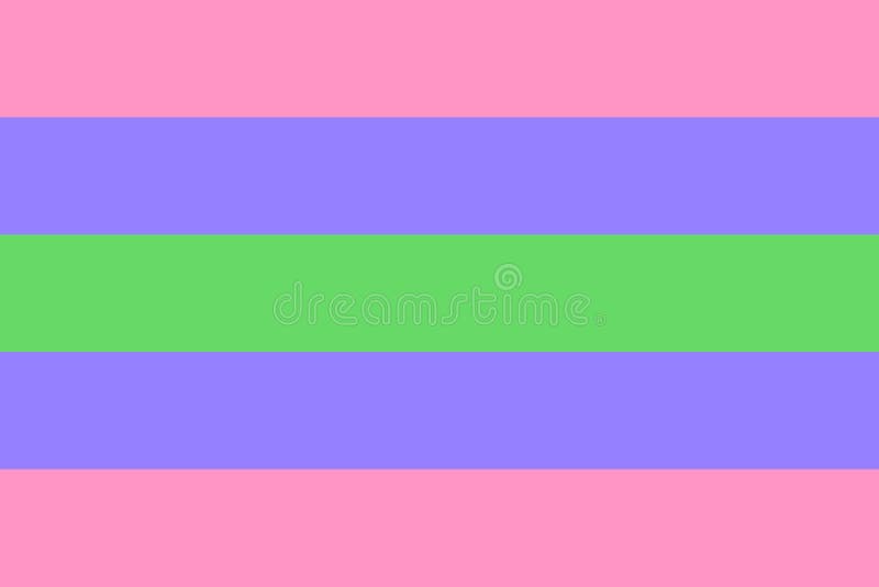 LGBTQ+ Rights Pride Flag of Trigender Flag Vector Stock Vector ...