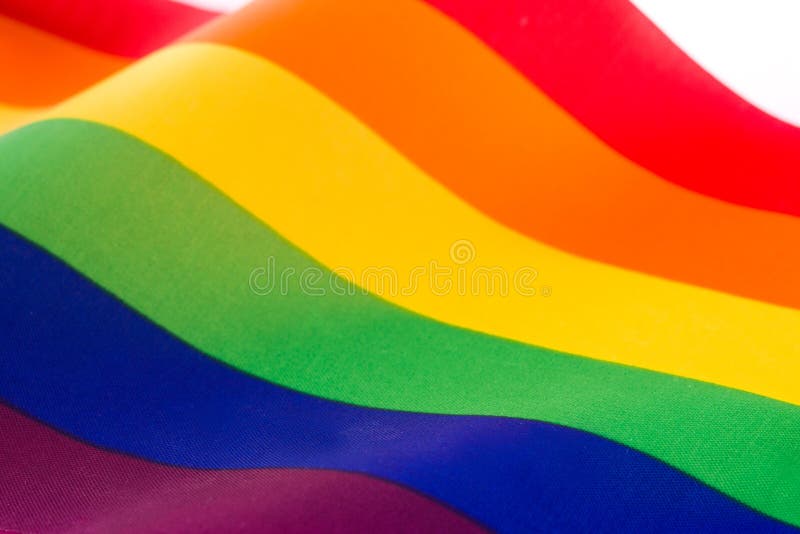 Lgtb O Bandera Del Arco Iris Gay Pride Flag Foto De Archivo Imagen De