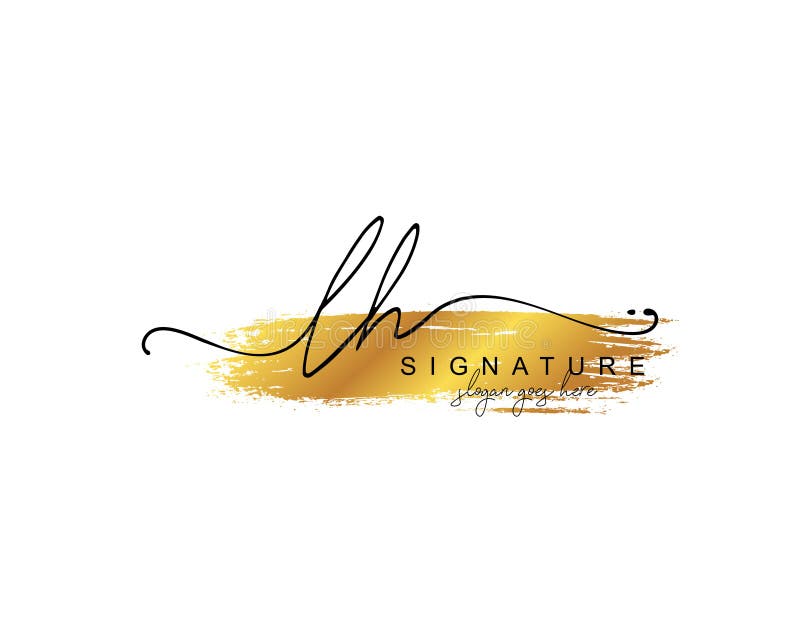 Lh Signature Stock Illustrations – 206 Lh Signature Stock Illustrations ...
