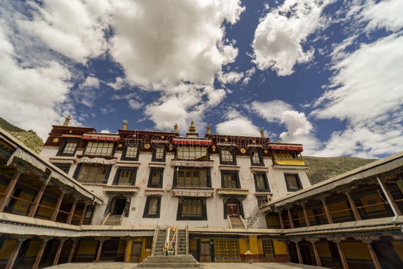 The Drepung Monastery, Lhasa, Tibet Stock Image - Image of chinese ...
