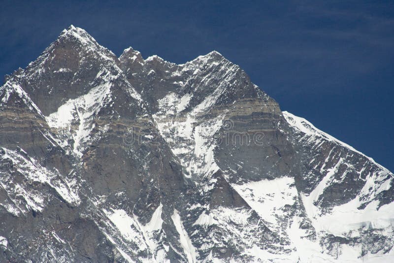 Lhotse Ridge stock image. Image of ridge, national, mountain - 7571433