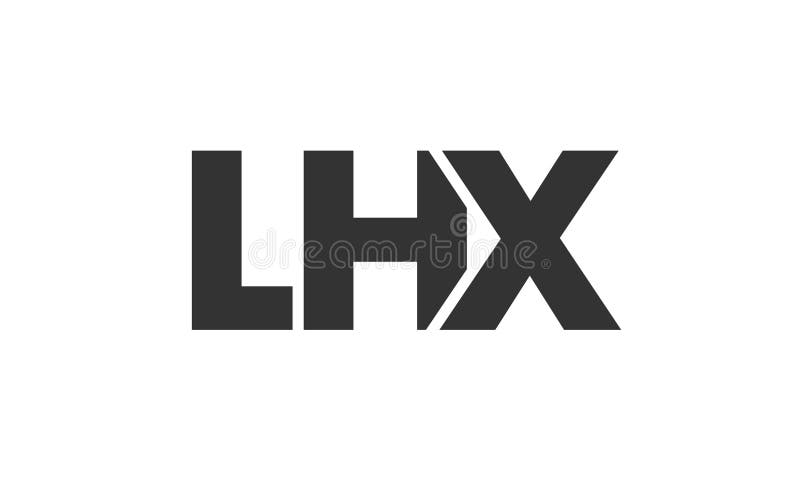 LHX Logo Design Template with Strong and Modern Bold Text. Initial ...
