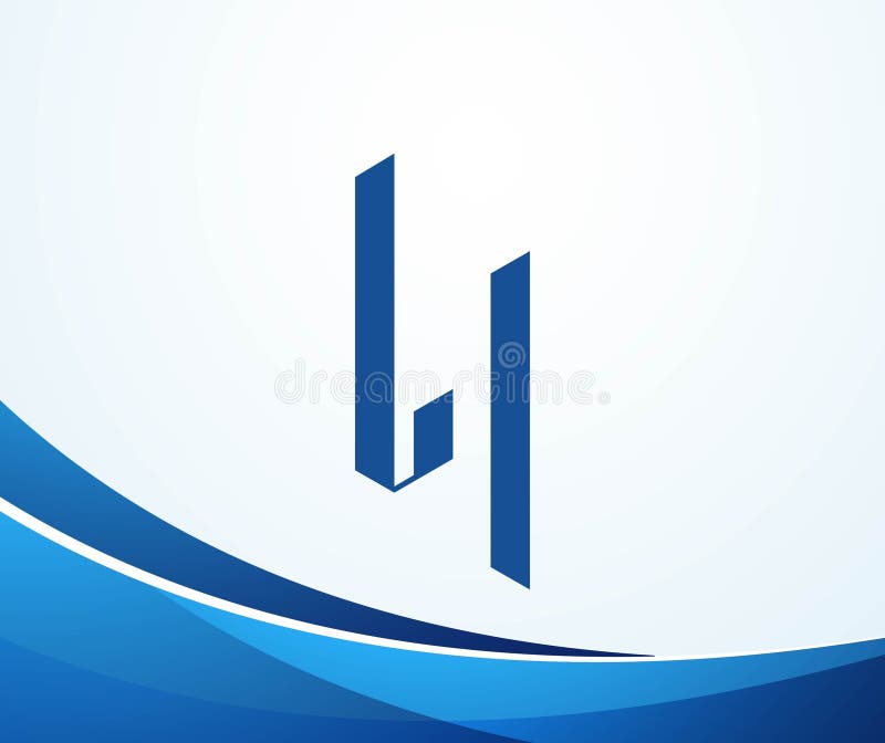 LI Alphabet Letter Logo Design Template Elements Stock Vector ...