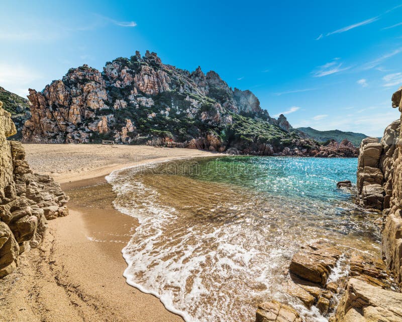 Li Cossi Beach Costa Paradiso Sardinia Island Italy Stock Photo - Image ...