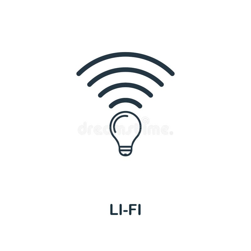 Li-Fi Icon. Premium Style Design from Future Technology Icons ...