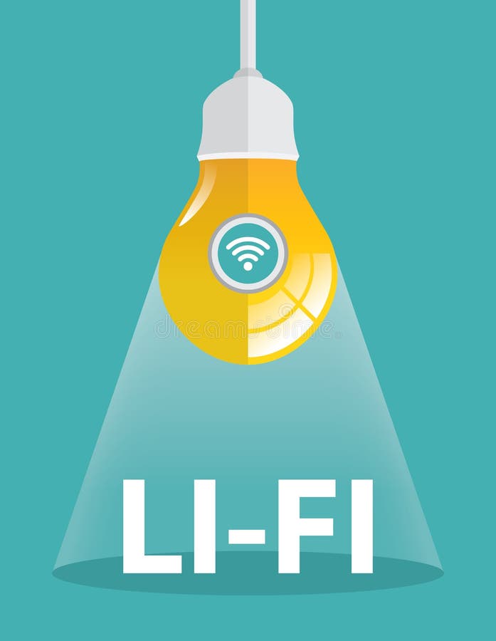 Lifi concept illustration stock illustration. Illustration of ...