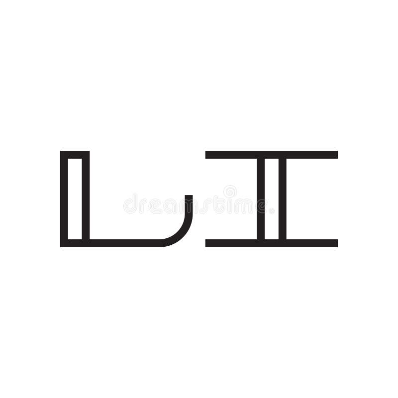 Li Initial Letter Vector Logo Icon Stock Vector - Illustration of ...