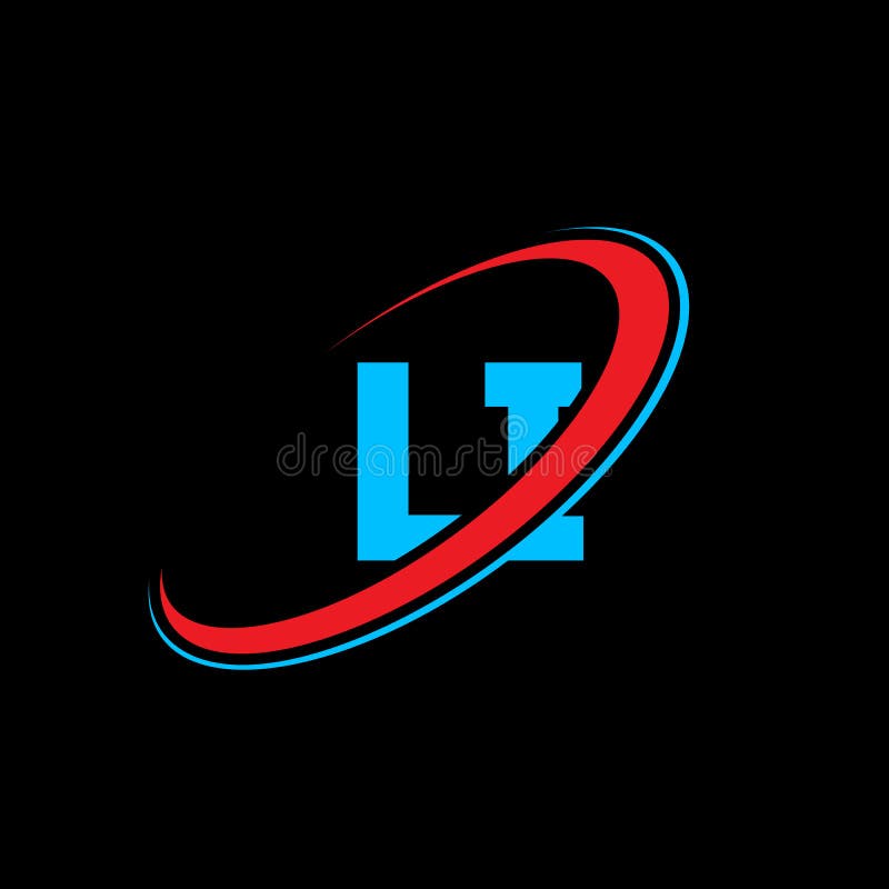 LI L I Letter Logo Design. Initial Letter LI Linked Circle Uppercase ...