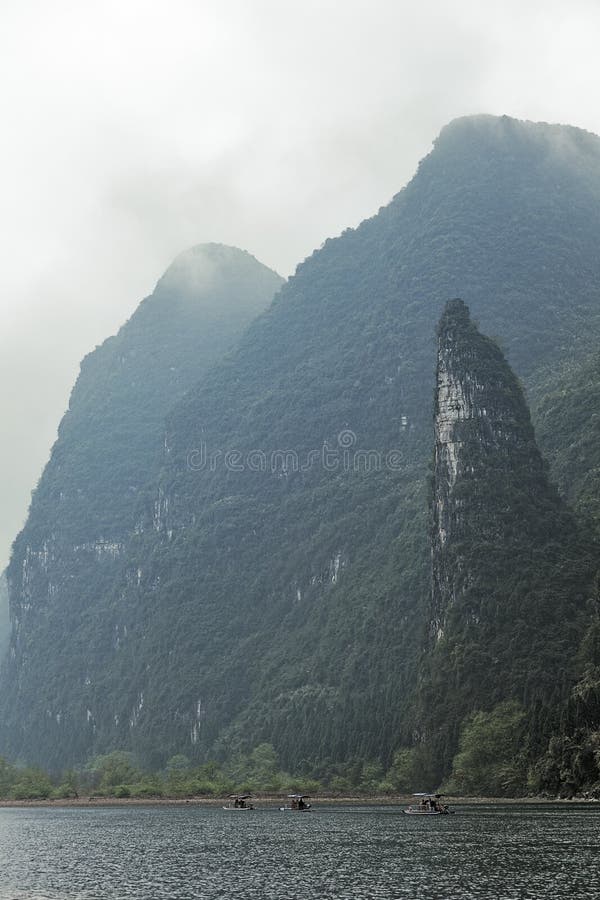 Li River scenery sight stock image. Image of green, river - 43922563