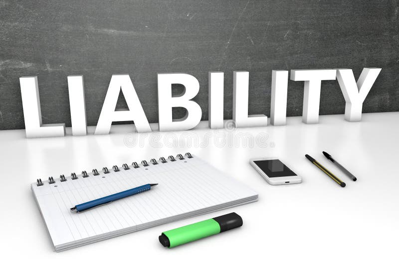 Liability stock illustration. Illustration of business - 190332008
