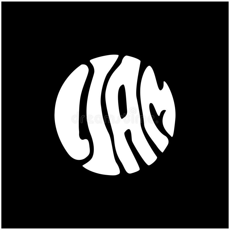 Liam Round Logo. Liam Lettering Logo Stock Vector - Illustration of ...