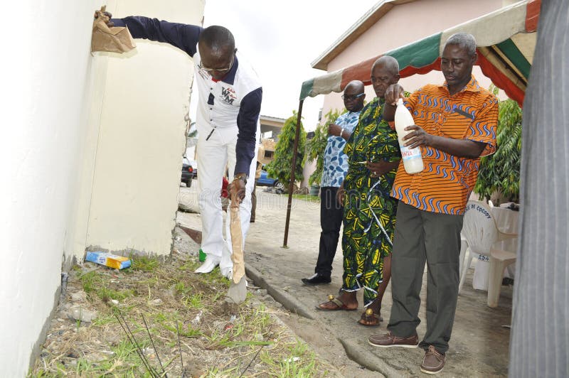 Libation Ceremony before the Passover Editorial Image - Image of ...