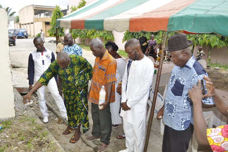 Libation Ceremony before the Passover Editorial Image - Image of ...