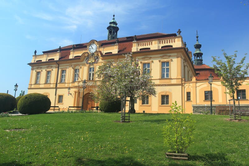 Liben chateau stock image. Image of prague, tree, chateau - 115981169