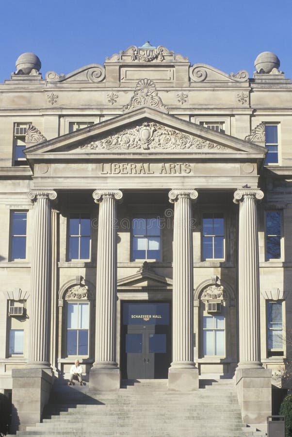 Liberal Arts building stock image. Image of steps, iowa - 23179715