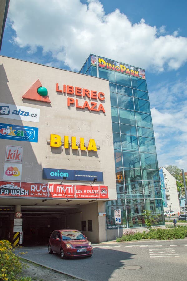 Liberec Plaza Shopping Mall Editorial Stock Image - Image of europe ...