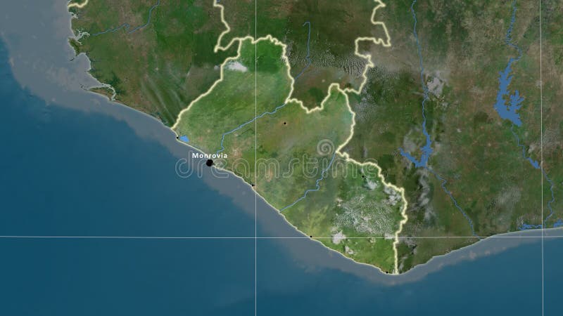 Liberia Borders Stock Illustrations – 346 Liberia Borders Stock ...