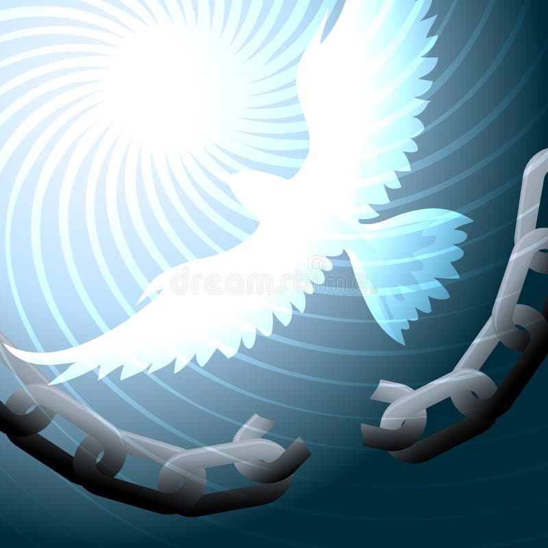 Liberté illustration de vecteur. Illustration du liberté - 39831272